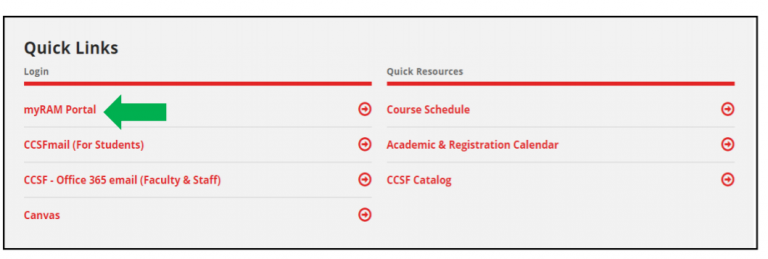 Accessing myRAM Portal